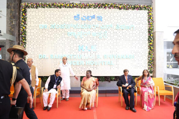 President Murmu Inaugurates Fully Equipped Dr. Sampat Shivangi Cancer ...