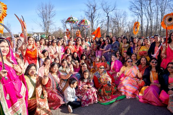 Indian Diaspora Members Celebrate Gangaur Festival 2026 at Bharatiya ...